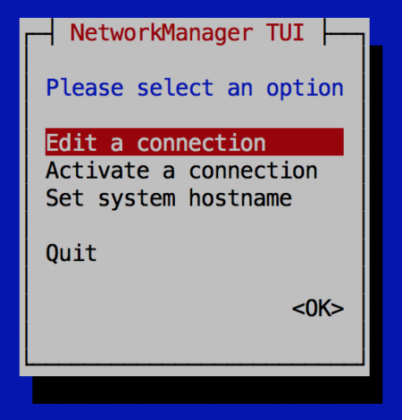 CentOS 7 แก้ไขคอนฟิกเน็ตเวิร์กด้วยคำสั่ง nmtui – SpaLinux.com – สปาลีนุกซ์