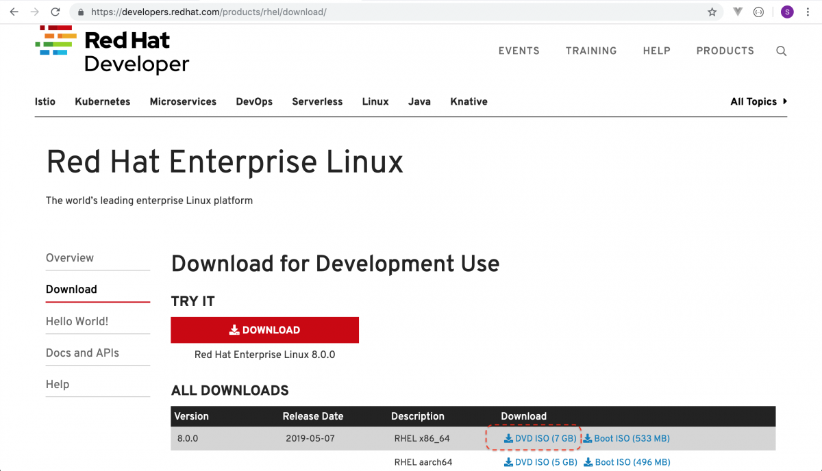 การติดตั้ง Red Hat Enterprise Linux 8 – SpaLinux.com – สปาลีนุกซ์